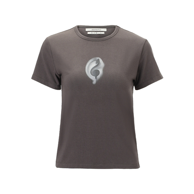 SoloForTwo 乐耳T恤 25夏季透气舒适微凉感圆领印花正肩短袖上衣