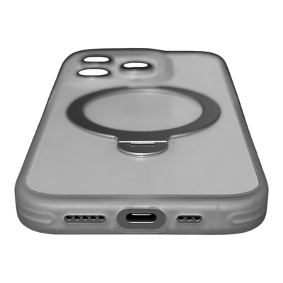 超级轻薄360°磁吸支架透明背板