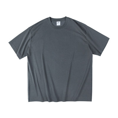 IDLT 凉感纤维 落肩廓形圆领T恤宽松短袖欧美街头百搭日系ins