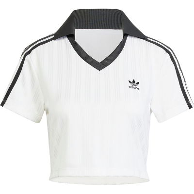 Adidas/阿迪达斯正品三叶草女士短款时尚经典短袖POLO衫JD2608