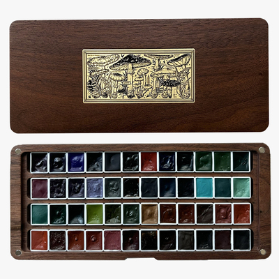 DS矿物色分层色水彩颜料分装