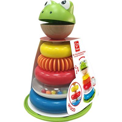 Hape木制玩具宝宝儿童叠叠圈1套