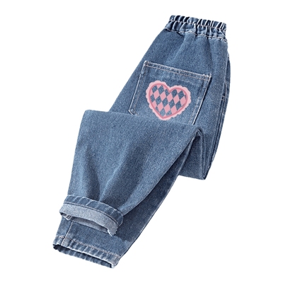 LaChapellekids牛仔裤儿童裤子