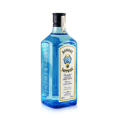 孟买蓝宝石金酒bombay杜松子酒