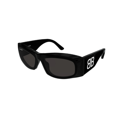开云眼镜 巴黎世家BALENCIAGA男女同款窄框防晒太阳镜墨镜BB0395S