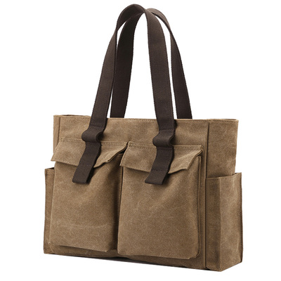 大容量帆布包女包妈妈包韩版单肩