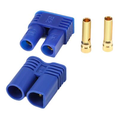 遥控飞机锂电池充电器插头EC5公母头穿越机航模连接器EC2 EC3电调