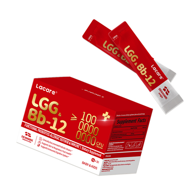lacare婴儿LGG+Bb12益生菌3条装