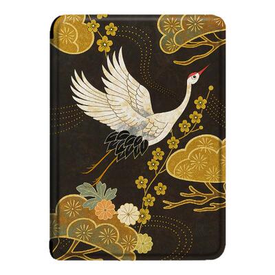 电子书保护套适用kindle阅读器paperwhite中国风scribe仙鹤kpw4复古5创意6寸oasis3/2第11代958/voyage1499壳