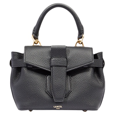 LANCEL/兰姿 Charlie系列迷你手提包单肩斜挎包牛皮革牛皮