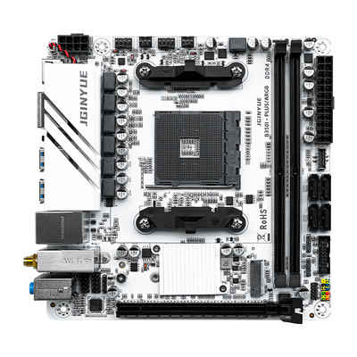 精粤B350主板支持AM412345代CPU