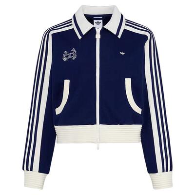 Adidas阿迪达斯女装2026春季新款TRACK TOP W CC休闲外套KY2150