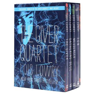 记忆传授人 四部曲套装 历史刺绣人 儿子 英文原版小说 The Giver Quartet Boxed Set Lois Lowry 纽伯瑞金奖 英文版进儿童文学书