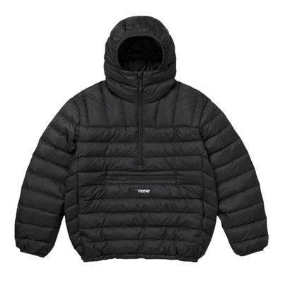 DavidのMicro Down Half Zip半拉链纯色轻薄羽绒服不钻绒男女同款