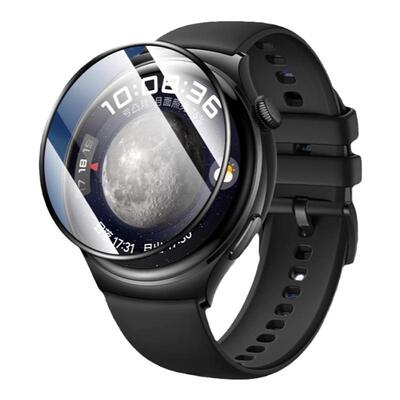 适用华为watch4手表保护膜HUAWEIwatch4pro高清贴膜新款纳米防汗防指纹防划痕华为手表4代热弯膜4pro智能手表