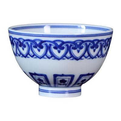 民间艺人青花釉下彩纯手工手绘