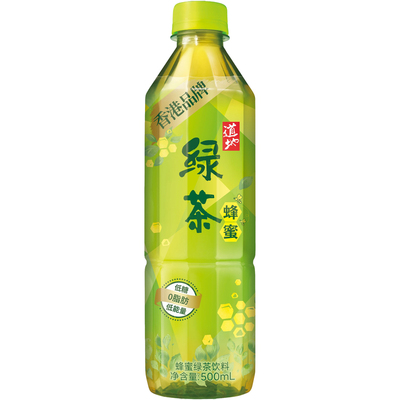 道地蜂蜜绿茶瓶装整箱植物茶饮料
