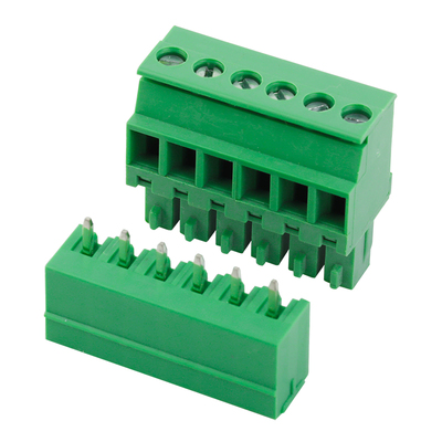 PCB立式插拔接线端子KA-3.81公母