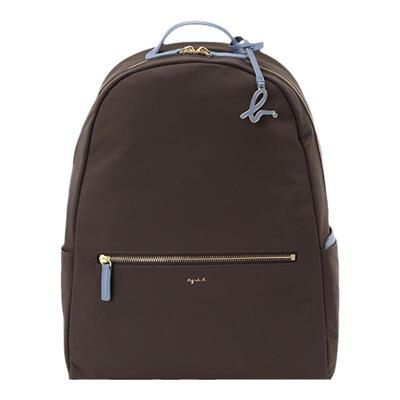 agnès b.经典系列尼龙大号旅行包男女双肩包通勤背包