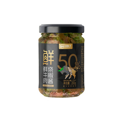 川娃子牛肉烧椒酱|超2000次加购