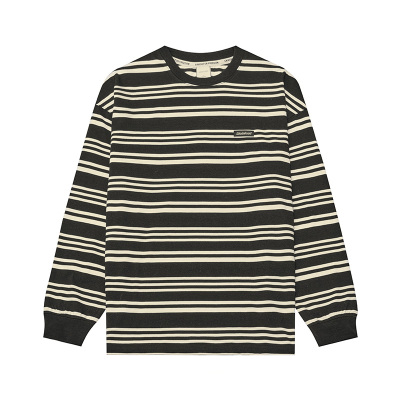 Madcloud春秋打底衫条纹长袖T恤