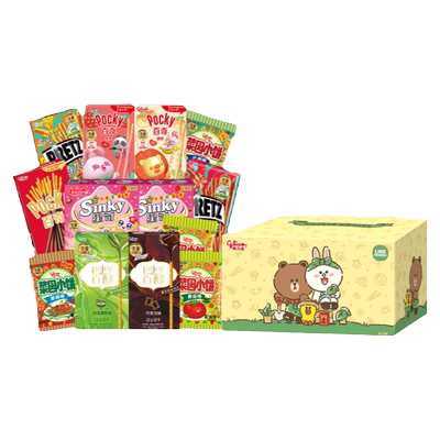 格力高LINEFRIENDS礼盒饼干小吃