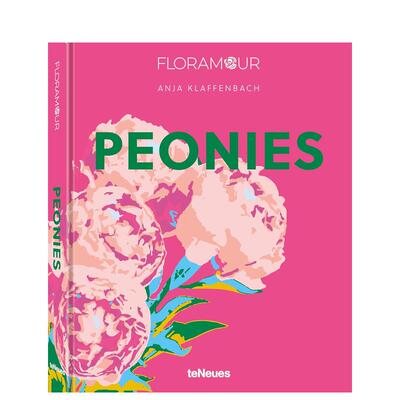 【现货】芍药英文摄影集综合作品进口原版书【Floramour】Peonies精装Anja Klaffenbach著teNeues出版