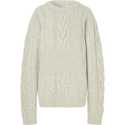 【季末折扣】LOW CLASSIC 秋冬女内搭绞花针织毛衣