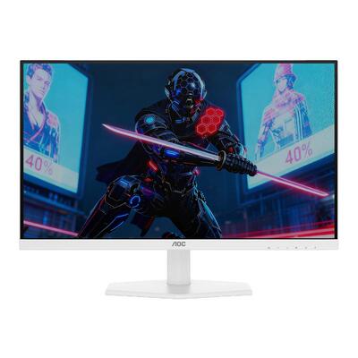 AOC24英寸2K/260Hz白色显示器