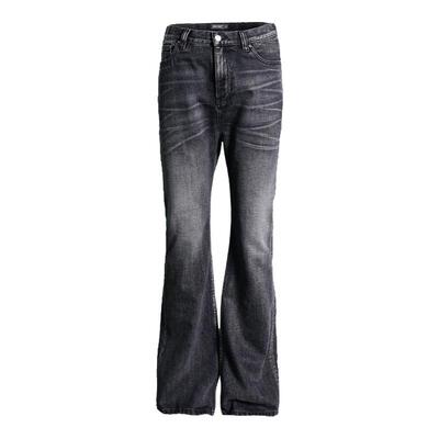 PMW拉链长裤做旧四季喇叭裤