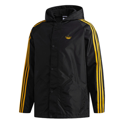 三叶草连帽开衫休闲夹克