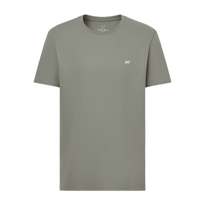 凉感5A抗菌爽滑面料圆领短袖