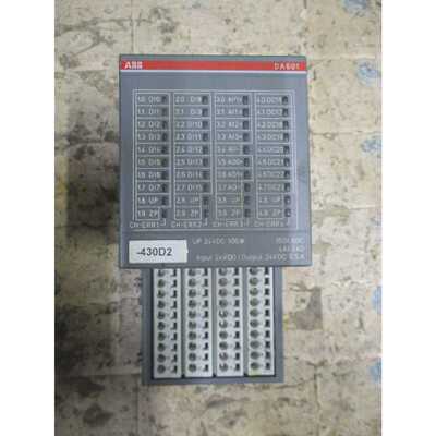 ABBDC501D21SAP250700R0001数字模拟输入输出模块16DI4AI2AO*已测