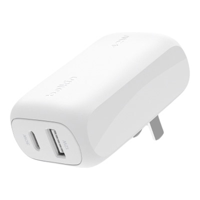 Belkin BoostCharge 30W双端口壁式充电器 (42W)