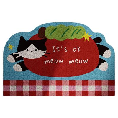 多巴胺卡通入户地垫丝圈防滑耐脏