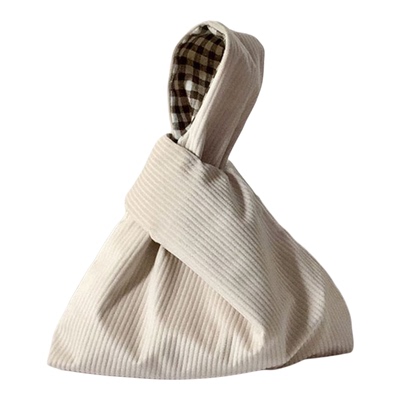 灯芯绒套结包慵懒风手机袋