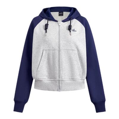 运动休闲户外通勤拉链连帽卫衣