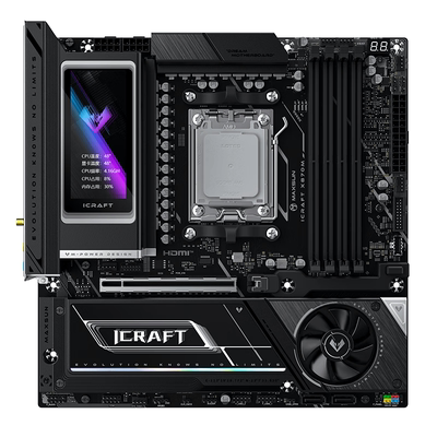 AMD R9 9950X3D 9950X3D 2技嘉 B850M铭瑄X870M华擎 主板CPU套装