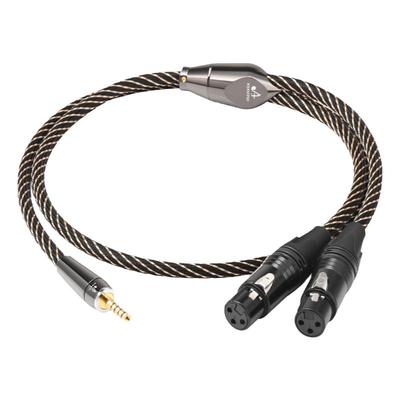 佳耐美4.4转双卡侬音频线纯铜