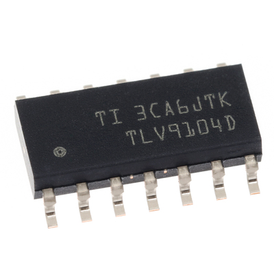 TLV9104IDR 贴片SOIC-14 原装正品 四通道运算放大器芯片