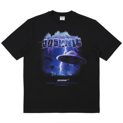 JoshNie雷霆夜袭夏季街头短袖