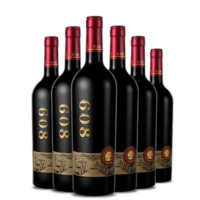 类人首608干红葡萄酒750ml整箱