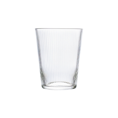 高硼硅耐高温竖纹玻璃水杯dirty