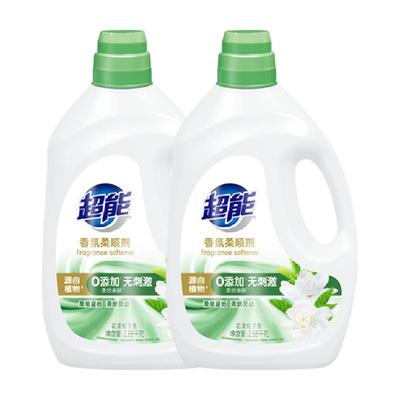 超能香氛柔顺剂2.68kg×2瓶