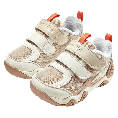 基诺浦机能鞋2025年冬季新款学步鞋宝宝加绒婴儿鞋3级保暖GW1829