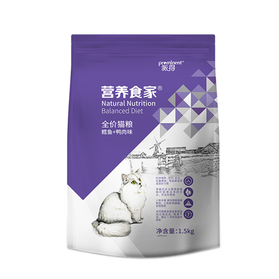 派得营养全阶段通用猫主粮1.5KG