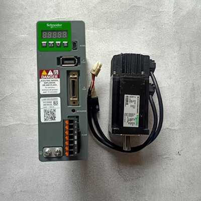 议价施耐德400瓦伺服电机,驱动器LXM16DU04M2X电机BCH16HD04330A5