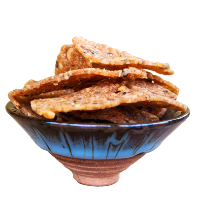 湖南特产小吃零食娄底豆渣片辣片