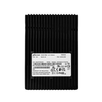 美光7450PRO7.68TB固态硬盘