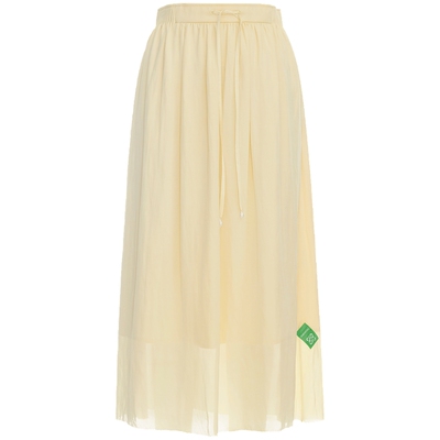 【博主同款】宝姿PORTSPURE女装舒适度假淡人浪漫半身裙